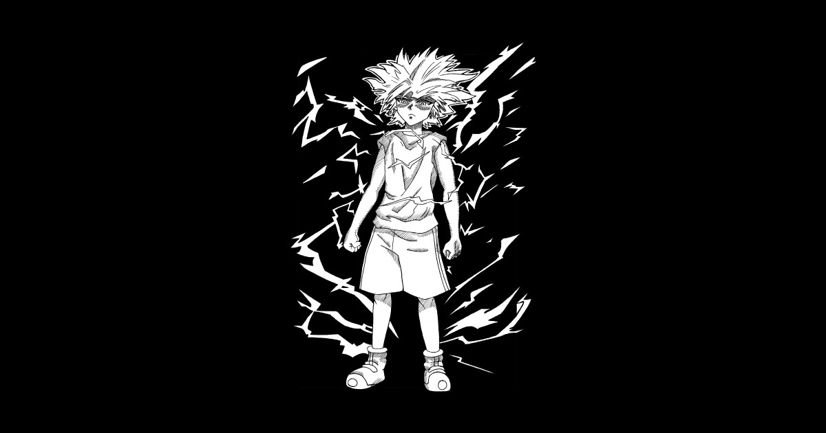 Killua Zoldyck - Killua Zoldyck - Sticker | TeePublic