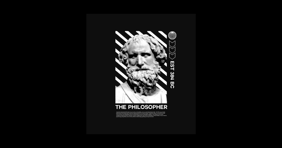 Greek philosopher - Greek Philosopher - Sticker | TeePublic