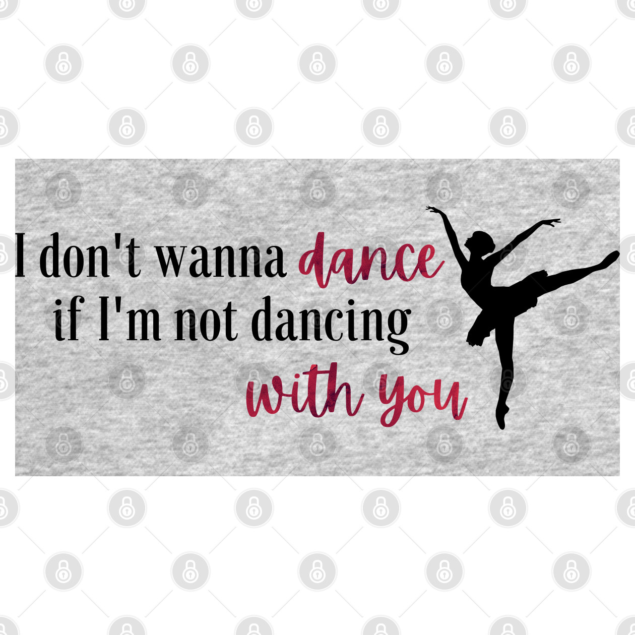 I Don't Wanna Dance If I'm Not Dancing With You Taylor Swift - Mint ...