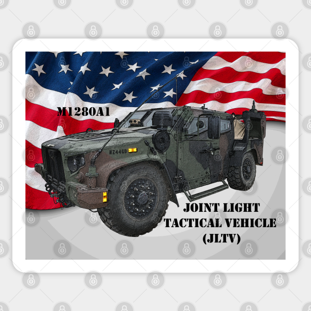 M1280A1 JLTV 4x4 - 4x4 - Sticker | TeePublic