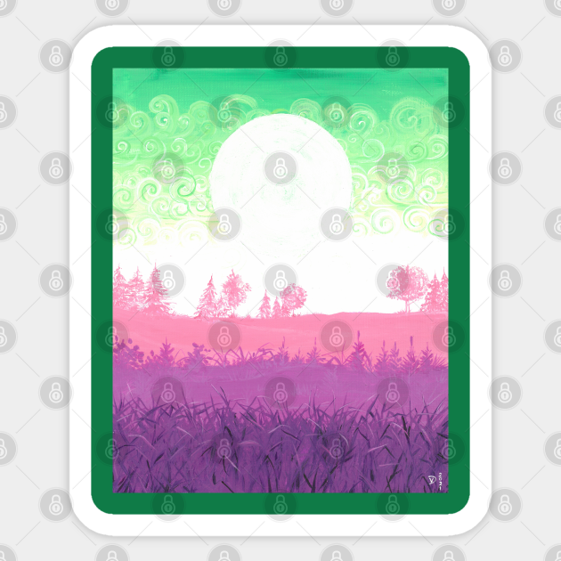 Fae Sky 2021 - Genderfae - Sticker | TeePublic