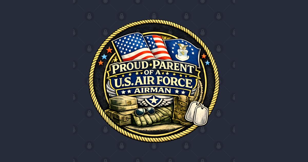 Proud Parent - Military Family - T-Shirt | TeePublic