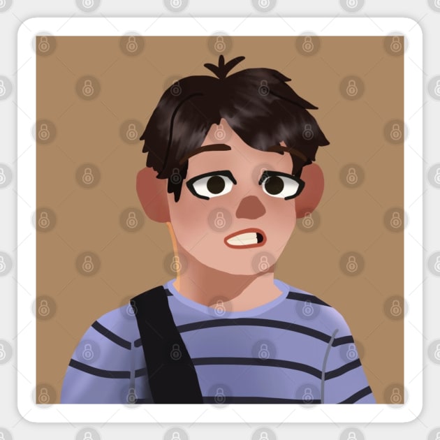 greg heffley - Greg Heffley - Sticker | TeePublic