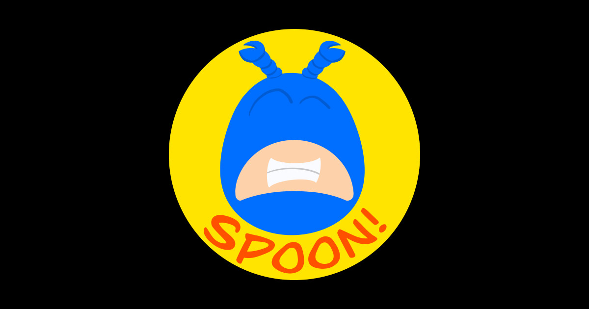 The Tick - SPOON!! - Tick - Sticker | TeePublic
