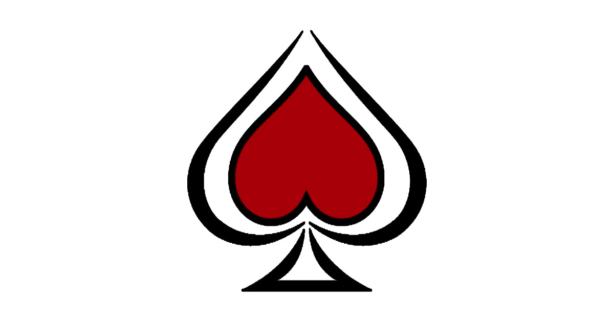 Spade Heart - Spades - Long Sleeve T-Shirt | TeePublic