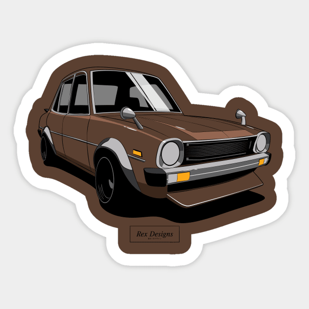 Mitsubishi Lancer 1st Gen - Lancer - Sticker | TeePublic