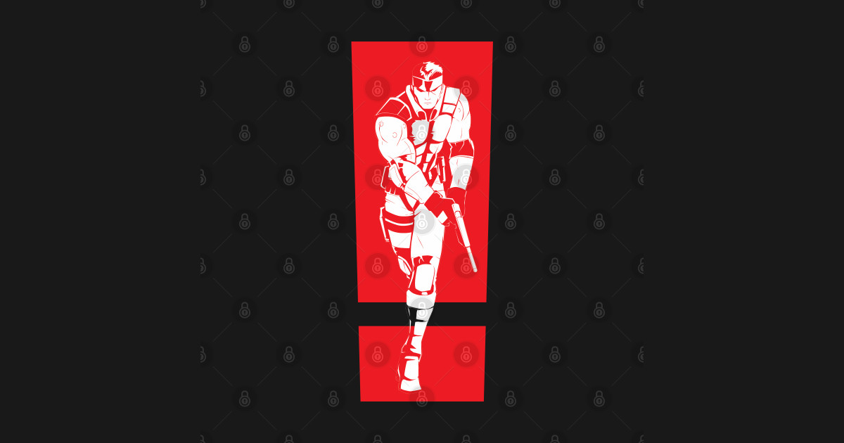Metal Gear Solid - Exclamation Point - Metal Gear Solid - T-Shirt ...