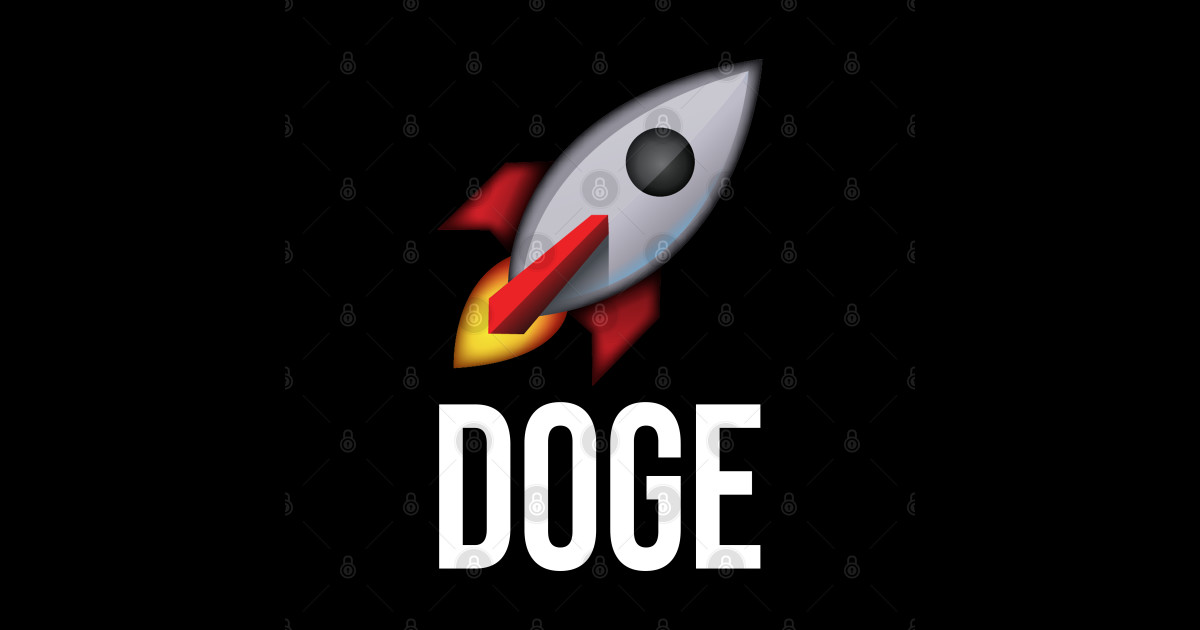 Doge Rocket - Doge - Sticker | TeePublic