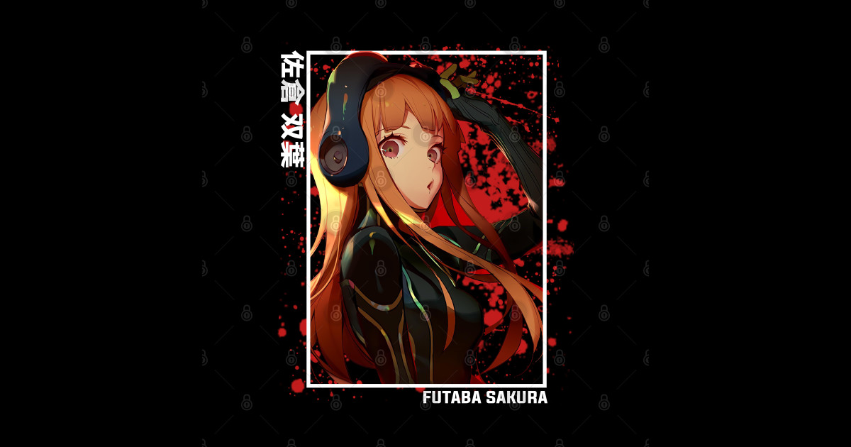 Futaba Sakura Persona 5 - Futaba Sakura - Sticker | TeePublic