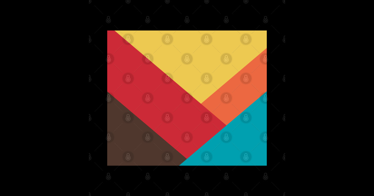 Wacky Colorful Pattern - Wacky Colorful Pattern - Sticker | TeePublic