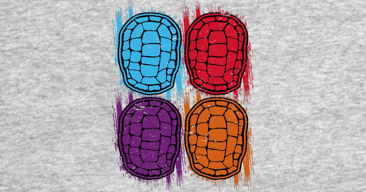 Turtle Shell Pattern - Ninja Turtles - T-Shirt | TeePublic