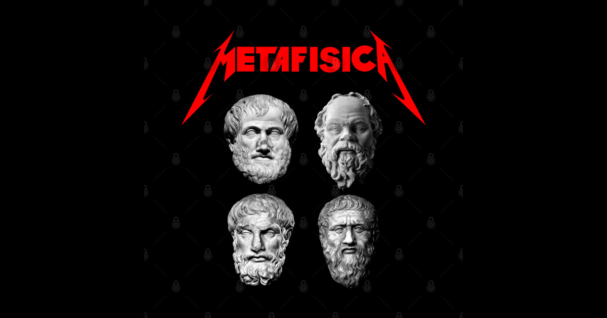METAFÍSICA - RED EDITION - Metaphysical - Sticker | TeePublic