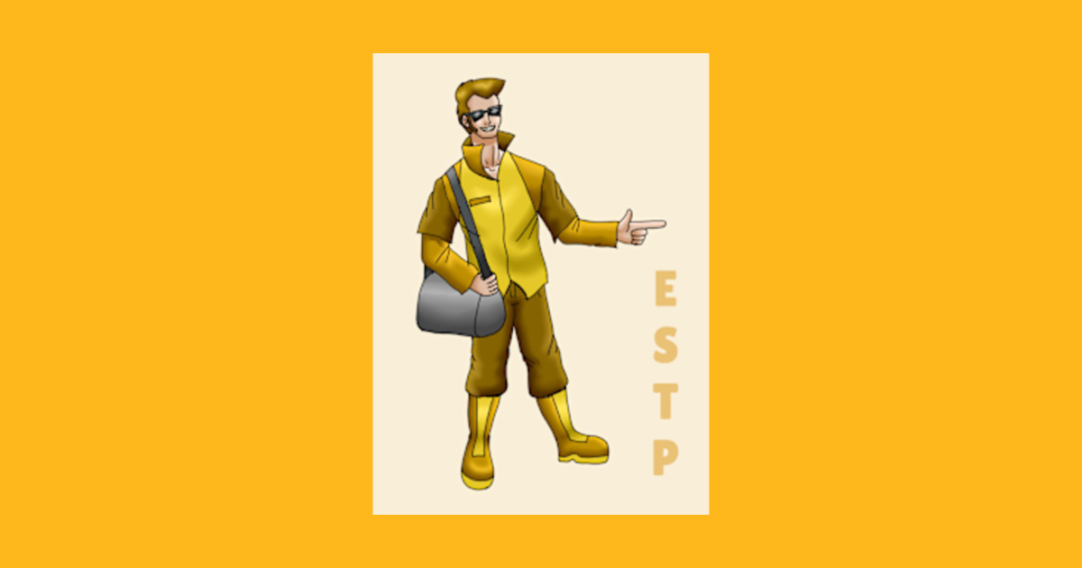 ANIME MAN MBTI ESTP - Mbti - T-Shirt | TeePublic