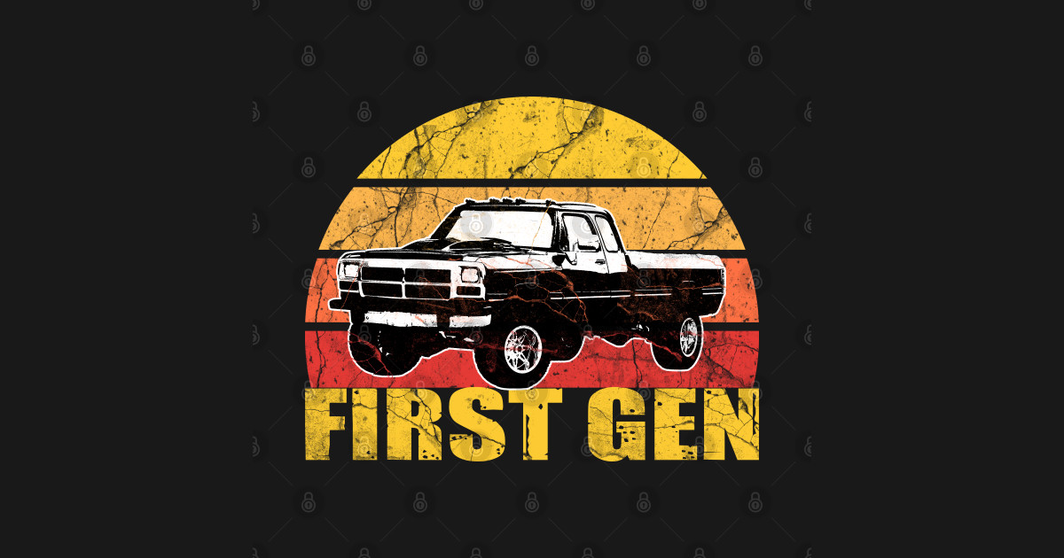 First Gen cummins Dodge ram truck Squarebody First generation Truck ...