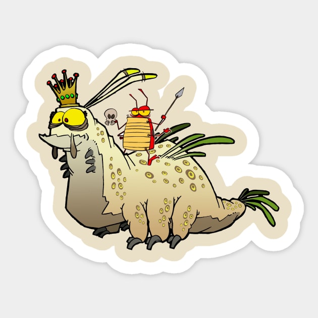 The Termite Queen - Termite - Sticker | TeePublic