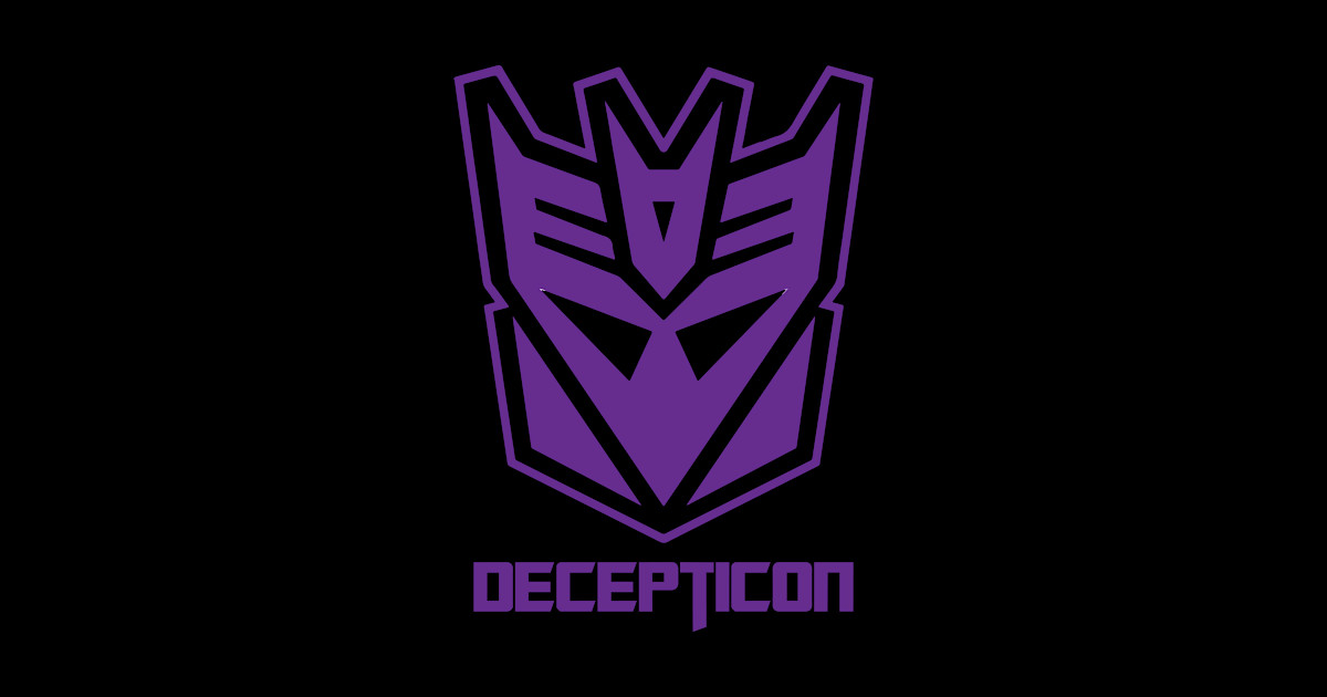 Decepticon Transformers Robot Logo - Decepticon - Sticker | TeePublic