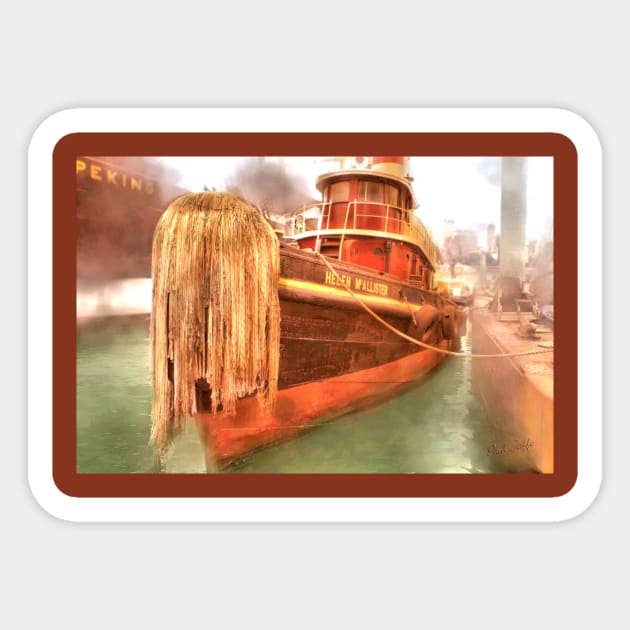 Tugboat N.Y. City - Tugboat - Sticker | TeePublic