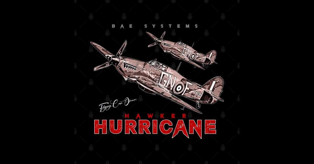 BAE Systems Hawker Hurricane Vintage Fighter Aircraft - Bae Systems ...