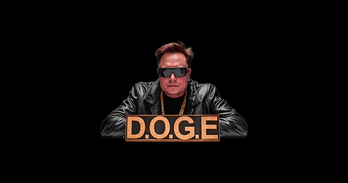 D.O.G.E DOGE Department Of Government Efficiency - Doge - Sticker ...
