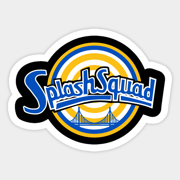 Splash Squad Black - Splash Squad - Sticker | TeePublic