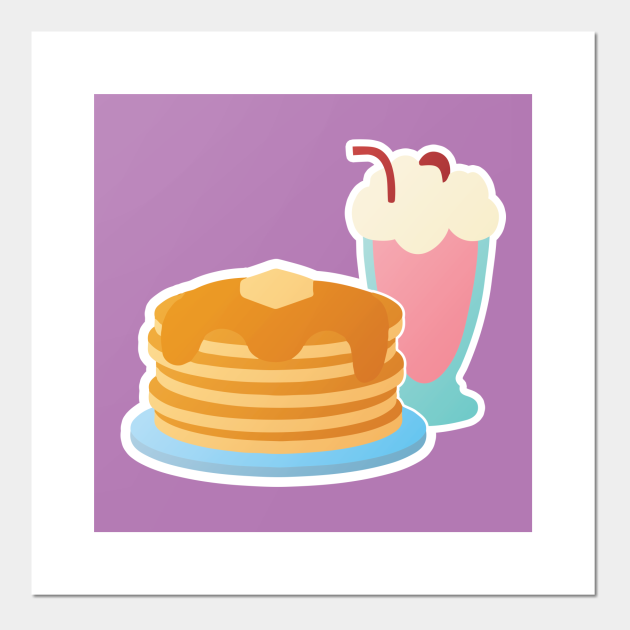 Pancake or Milkshake - Wreck It Ralph - Posters and Art Prints | TeePublic