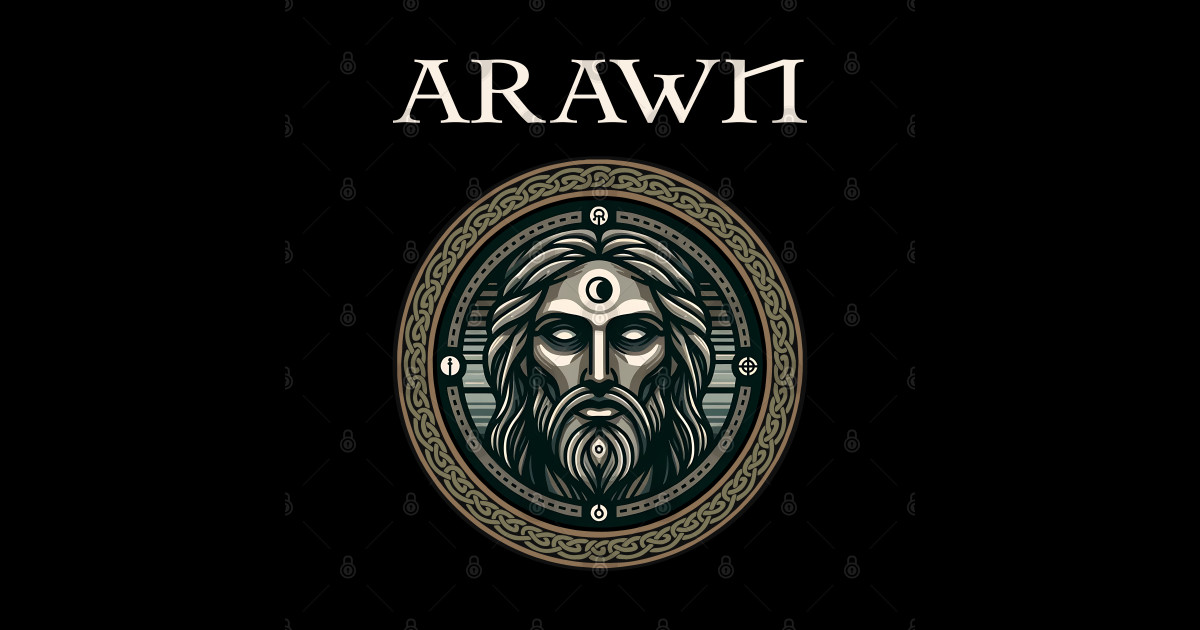Arawn Celtic God of the Underworld and Animals - Celtic - Posters and ...
