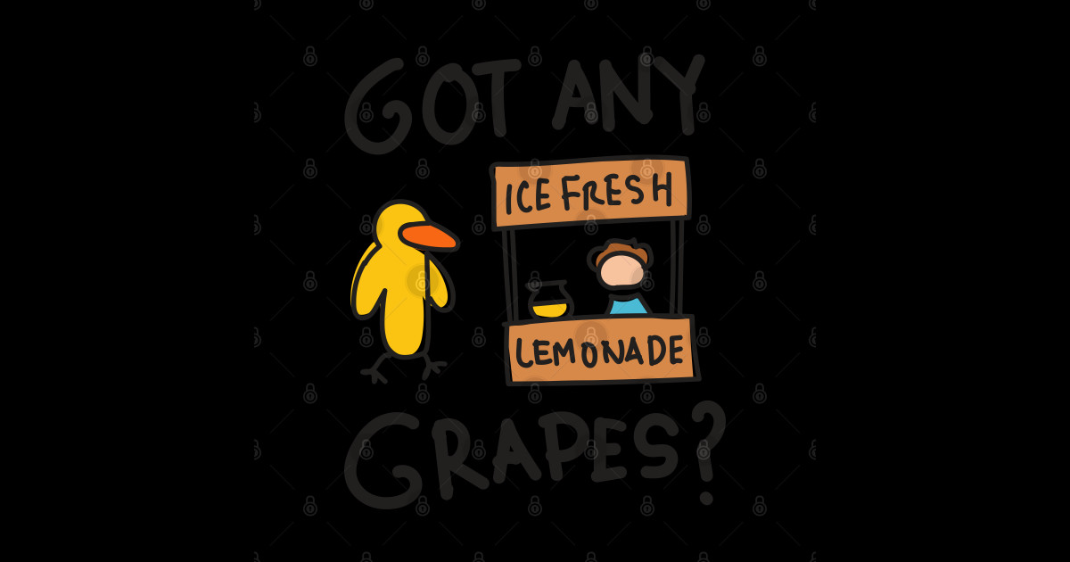 Duck Song Got Any Grapes? Kids Funny - Duck Song - Sticker | TeePublic