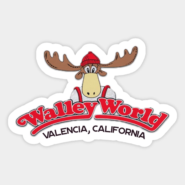 Wally World Theme Park T-Shirt - Humor - Sticker | TeePublic