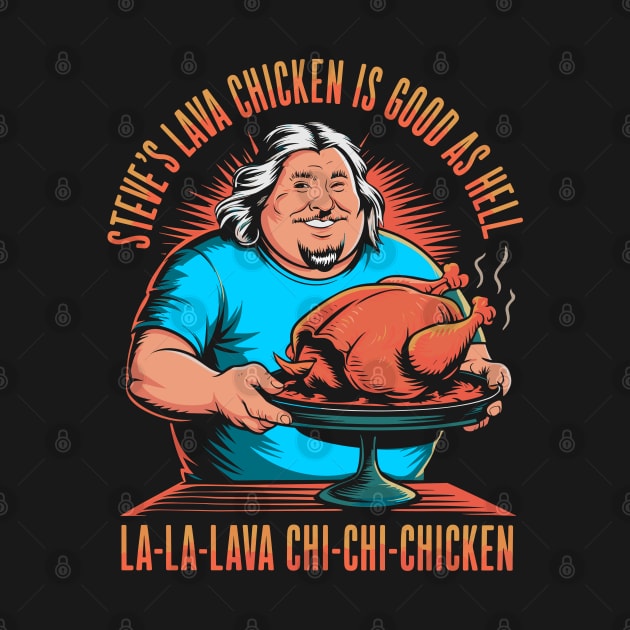Steve's Lava Chicken Shirt Song Minecraft Movie Women Men Lava Chicken ...