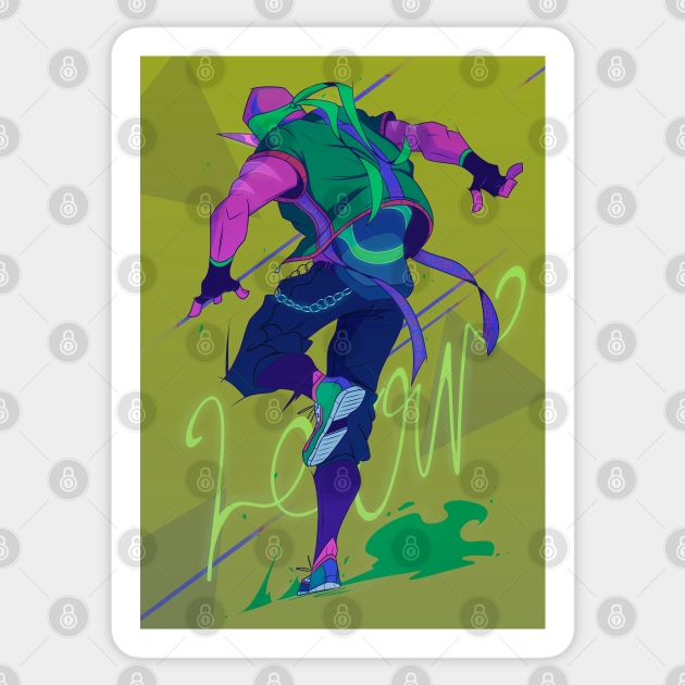Neon Leon - Rottmnt - Sticker | TeePublic