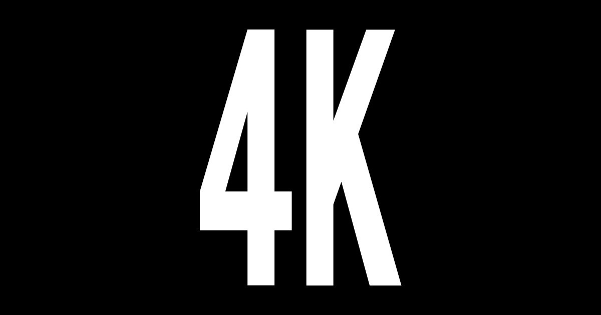 4K - 4k Ultra Hd - Sticker | TeePublic