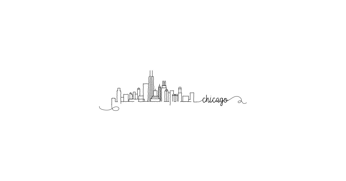 Chicago City Signature - Chicago - T-Shirt | TeePublic