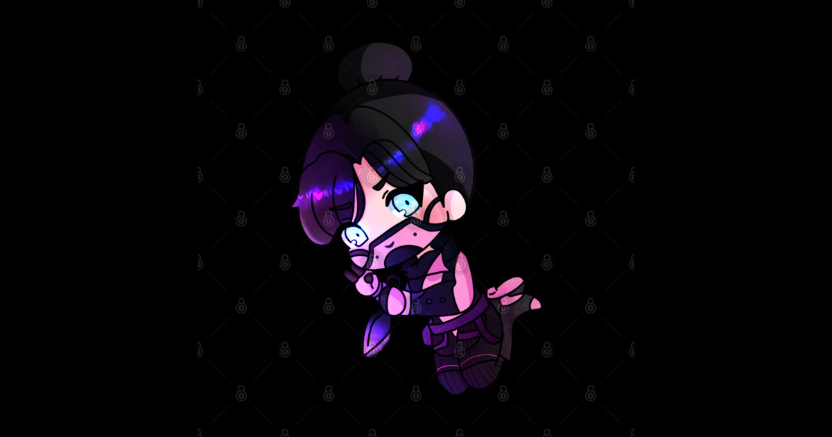 Chibi Wraith - Apex Legends - Sticker | TeePublic