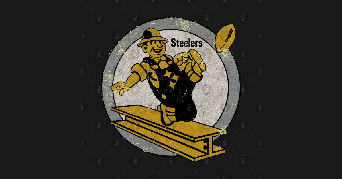 Pittsburgh steelers vintage logo - Pittsburgh Steelers - T-Shirt ...