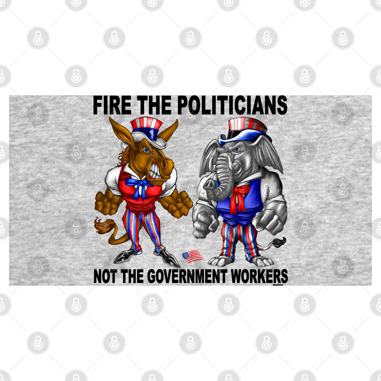 Government Shutdown 2025 Fire The Politicians DigiRods Cartoon ...