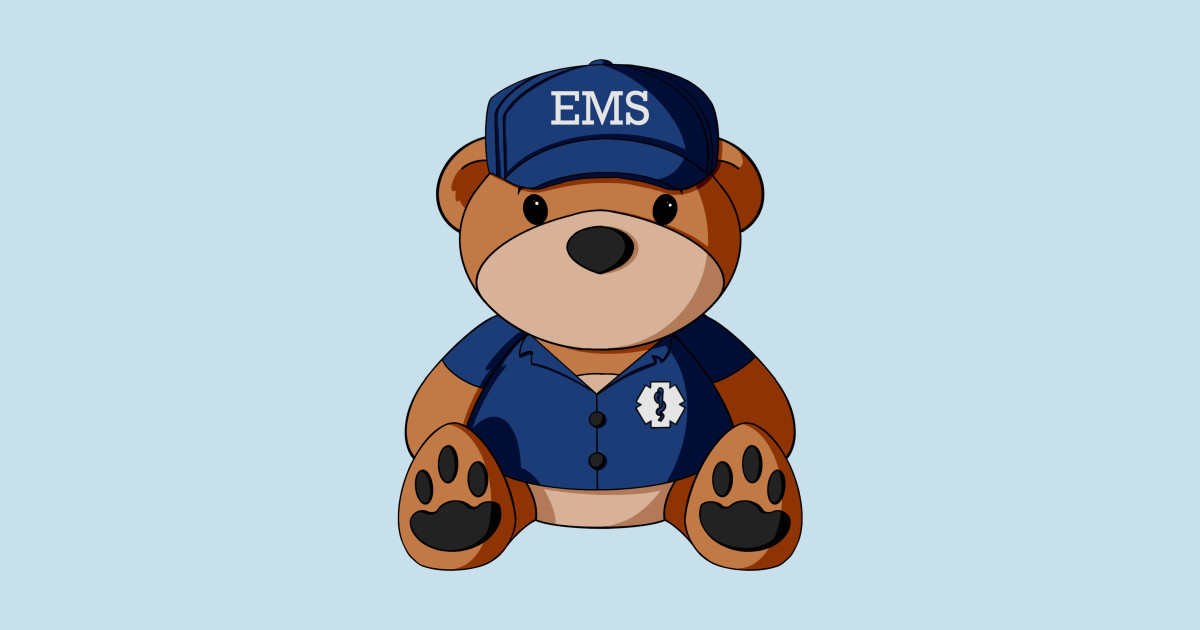 EMS Teddy Bear - Emergency Medical Services - T-Shirt | TeePublic