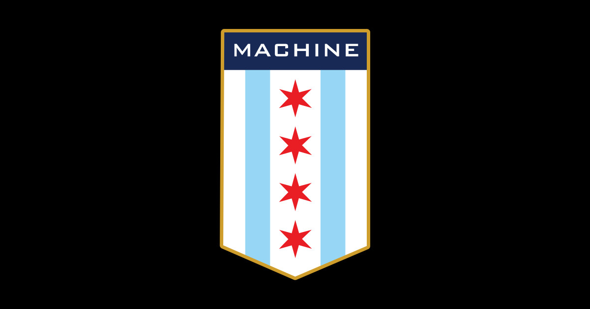 Chicago Machine - Lacrosse - Sticker | TeePublic