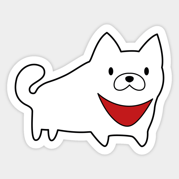 dog-drawing - Dog Drawing - Sticker | TeePublic