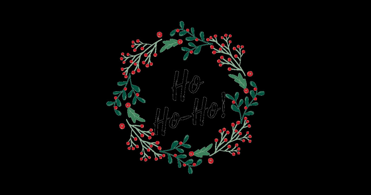 HO HO HO - Hohoho - Sticker | TeePublic