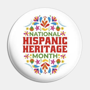 Hispanic Heritage Pins and Buttons for Sale | TeePublic