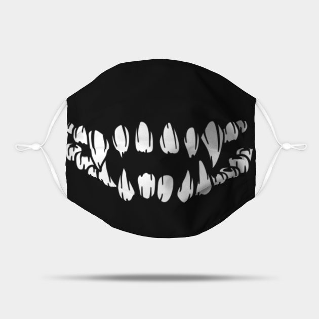 Teeth Mask - Teeth - Mask | TeePublic