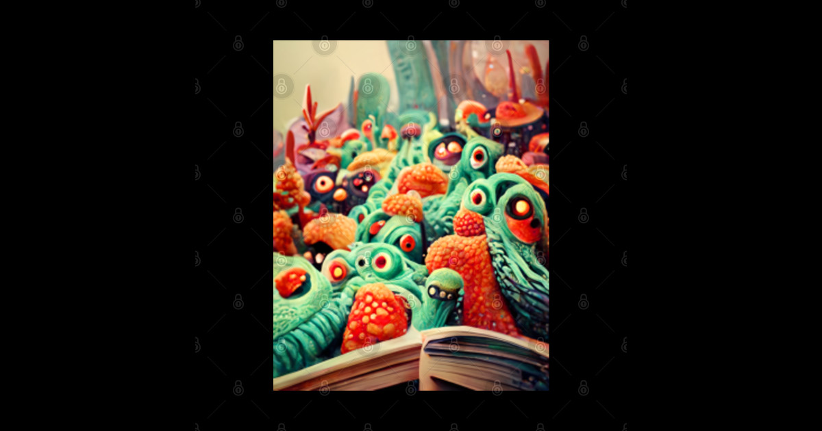 Alien University - Class Room - Cute Alien - Sticker | TeePublic