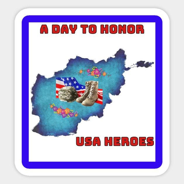 Honor Memorial Day May - Memorial Day In The United States - Sticker ...