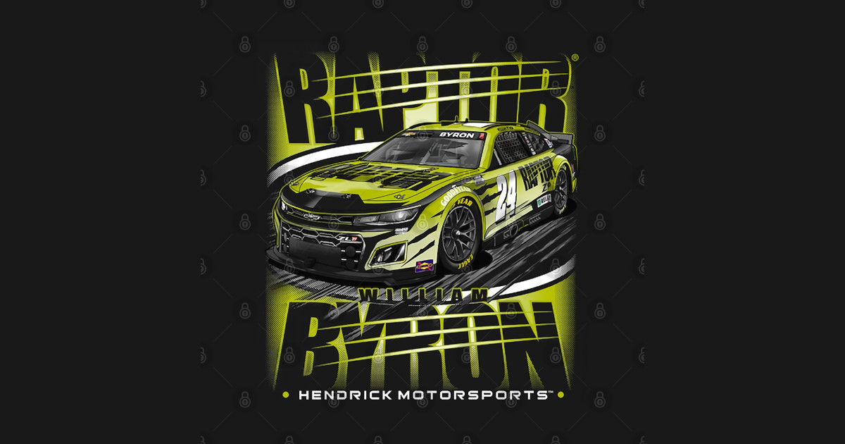 William Byron Raptor Car - William Byron - T-Shirt | TeePublic