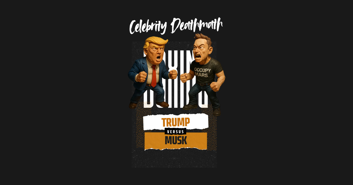 Trump vs Musk - Boxing Match - Trump Musk - T-Shirt | TeePublic