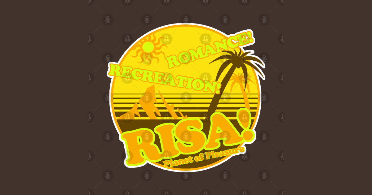 Pleasure Planet Risa - Star Trek - T-Shirt | TeePublic