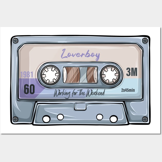 Loverboy Vintage Classic Cassette Tape - Loverboy - Posters and Art ...