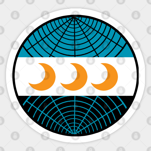 The Three Moons Initiative - Scp - Sticker | TeePublic
