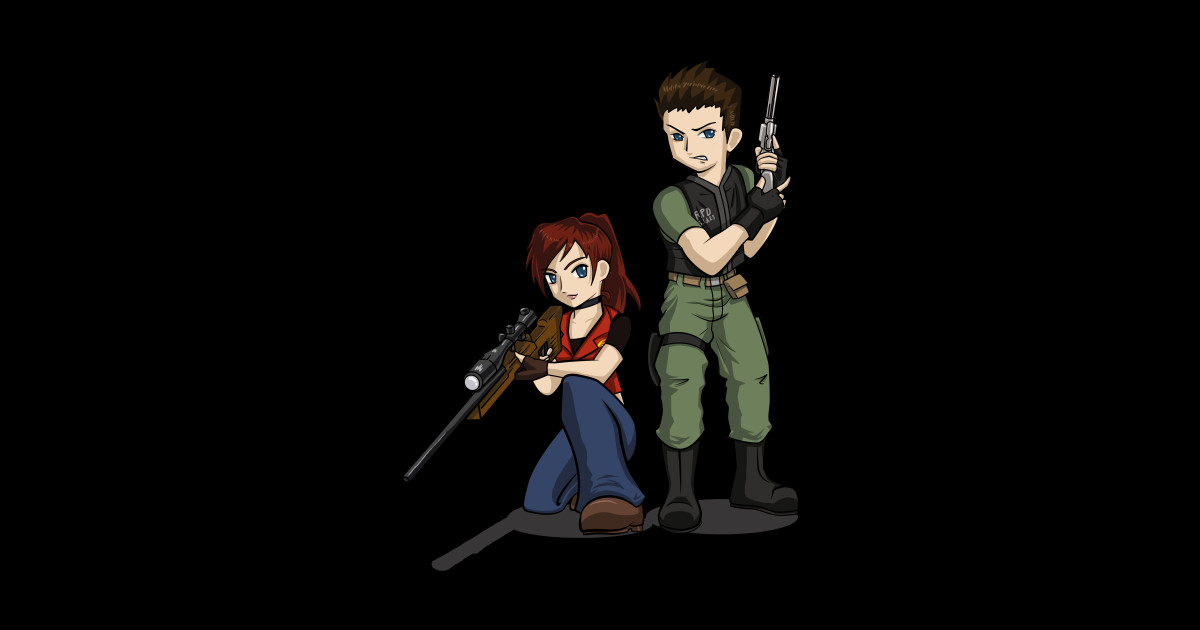 RE: Code Veronica Chris and Claire Redfield - Resident Evil - Sticker ...