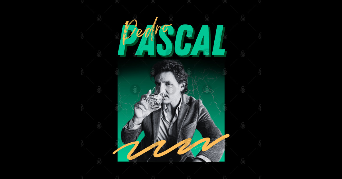 Pedro pascal***original retro - Pedro Pascal - Sticker | TeePublic